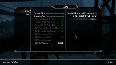 Stuck In T Pose Technical Support Skyrim Special Edition Loverslab