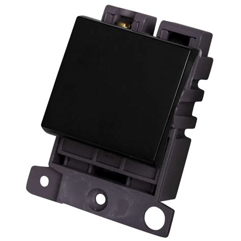 Scolmore Click Mini Grid 20a 2 Way Switch Module Black Md024bk Cef