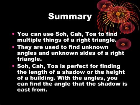 How To Use Soh Cah Toa PPT