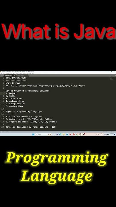 What Is Java Java Coding Programming Shorts Shortvideo Tutorial