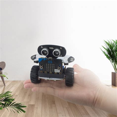 microbit robot kit programmable robot rc car app control web graphic