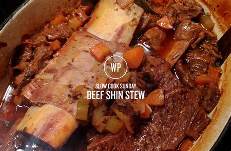 Slow Cook Sunday Beef Shin Stew To Work Or Play