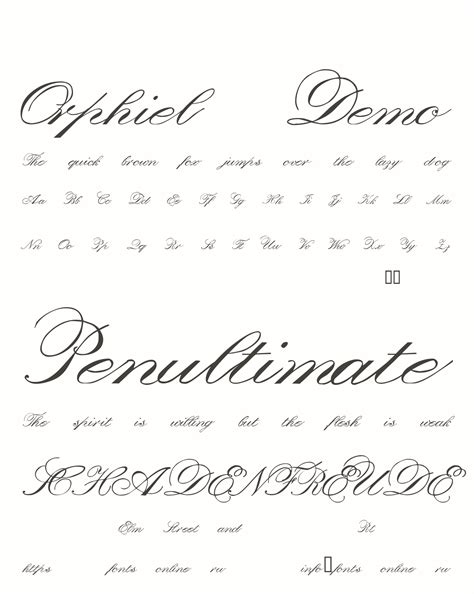 Orphiel Demo Font