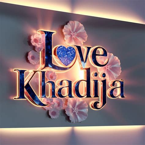 Free 100 Khadija Name Wallpaper Images Logo 2024 Name