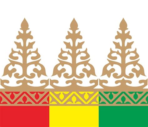 Premium Vector Traditional Batik Pattern Vector Ornament Suitable For Batik Motifs Malay