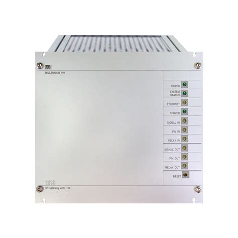 Interfaz IP para gestión de mensajes música pregrabados con relés IN OUT