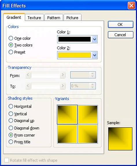 Choosing The Best Background MS PowerPoint