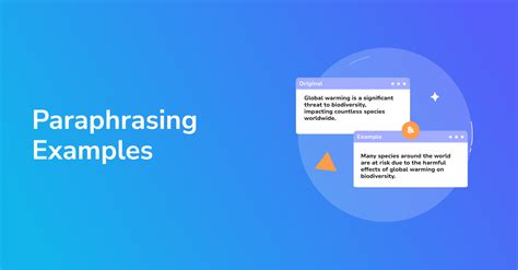 Paraphrasing Examples Learn With Practical Examples