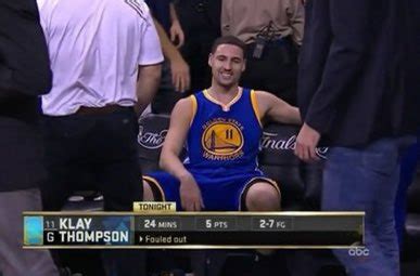 Klay Thompson Before Tonights Game Rnbacirclejerk