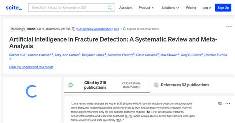 Artificial Intelligence In Fracture Detection A Systematic Review And