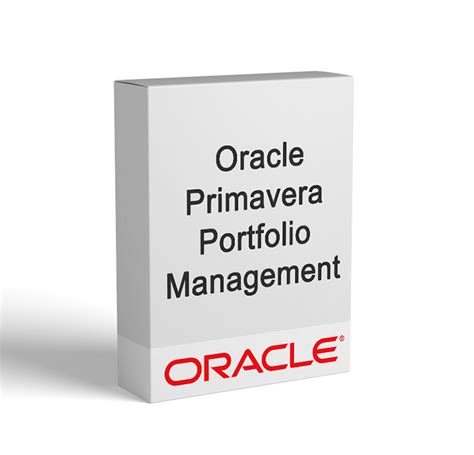 Oracle Primavera Portfolio Management