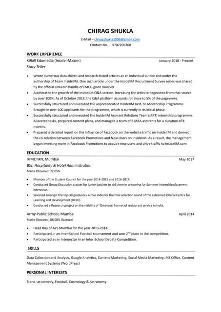 Akshay Ugale Cv Pdf