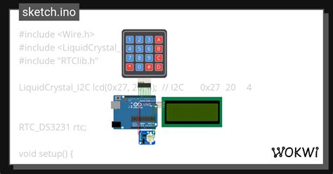 Clock Wokwi Esp32 Stm32 Arduino Simulator