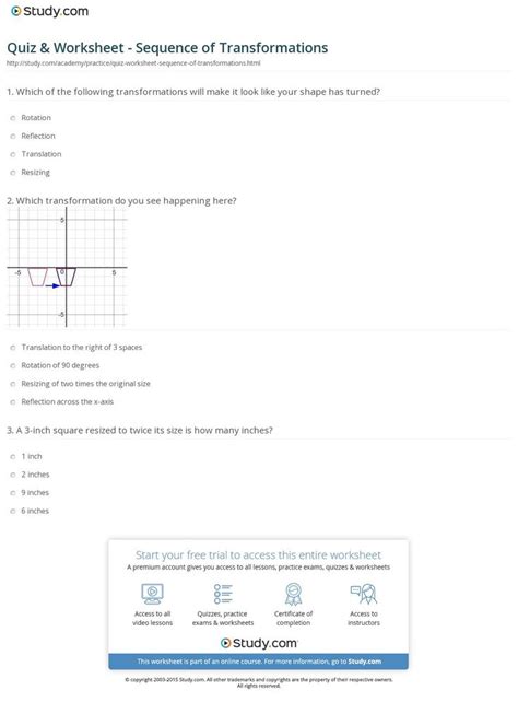 Sequence Of Transformations Worksheet Sequence Transformations Worksheet Sequence Of Transformations Worksheet Sequence Transformations Worksheet