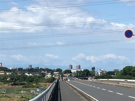 街ランで富士山が見られるかもしれない新見沼大橋有料道路まで走ってみました 日々の変化を楽しむこと