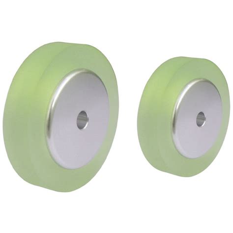 Pcs Aluminium Polyurethan Industrie Encoder Rad Vicedeal