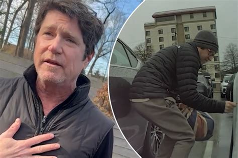 Tesla Owner Confronts Man Allegedly Caught Scrawling Swastika On Car