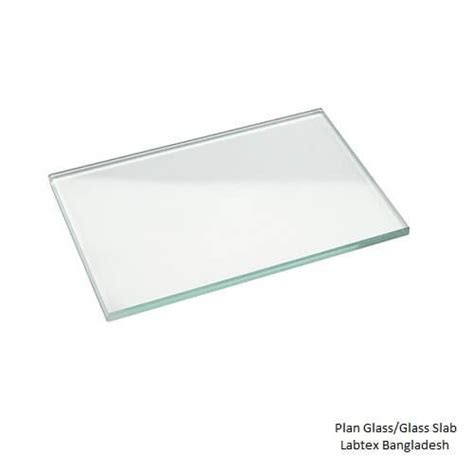 Plain Glass Glass Slab For Spherometer Use Bizco Bd