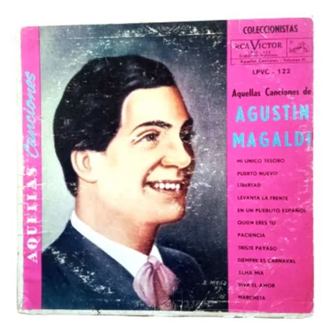Lp Vinilo Mejores De Agustín Magaldi Macondo Records Cuotas Sin