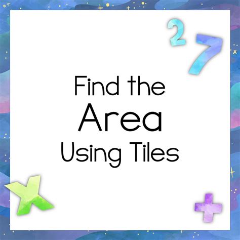 Tile That Area Digital Math Games