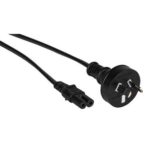 As Nzs 3112 2 Pole Plug To C7 Non Polarized Figure 8 6 Ft Power Cord 18 2
