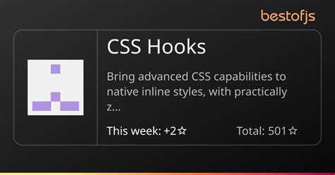 Best Of Js • Css Hooks