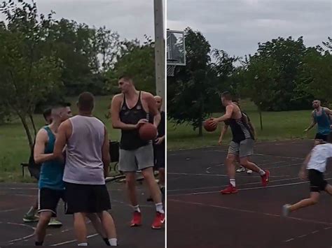 Nikola Jokić Igra Basket U Somboru Mondo