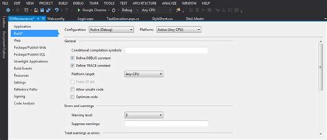 Configuration Error After Deploy To Local C Drive Stack Overflow