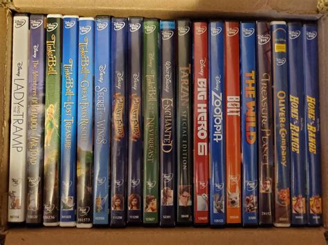 Disneys Dvd Choose Me Box Choose Your Favorites Etsy México
