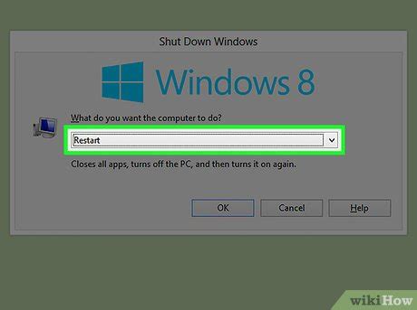 How To Restart Windows 8
