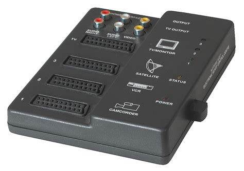 Automatisk Scart Aktiv Switchbox Elektronik Lavpris Aps