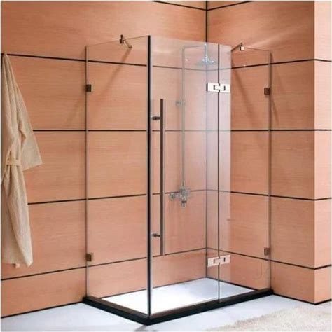 Wall Mount Bathroom Shower Glass Partition At ₹ 1507sq Ft In