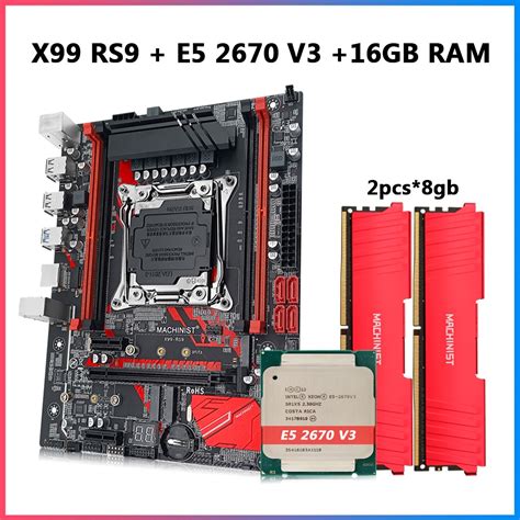 Jual PREORDER MACHINIST X Motherboard Combo LGA Set Kit With Xeon E V CPU