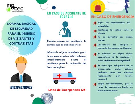 Formato De Ingreso Visitantes Ingtec Especialidades