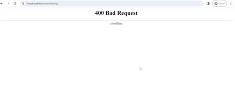 Solved How To Fix 400 Bad Request Error In Elementor 6 Ways