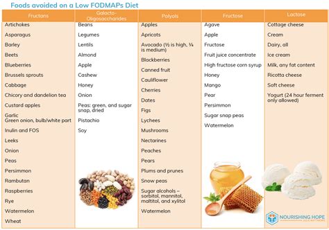 Low Fodmaps Diet Nourishing Hope