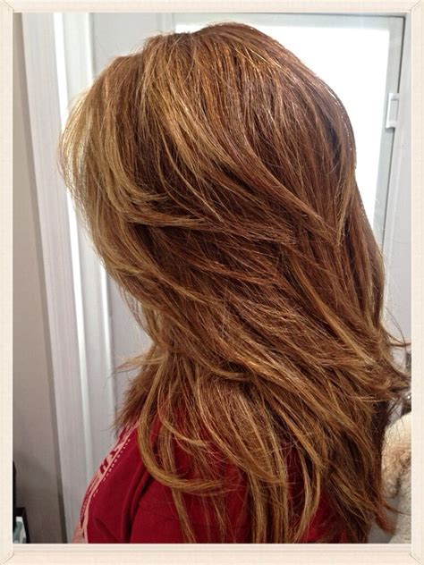 Long Layered Red Hair Long Red Layered Hair Burgundy Hair Long