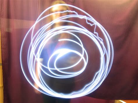 Reviewing Light Drawing Photography With Miss Wilson