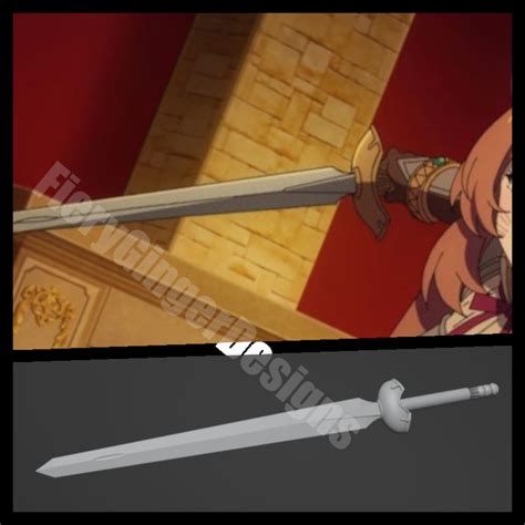 Raphtalia Sword From Rising Of The Shield Hero Etsy