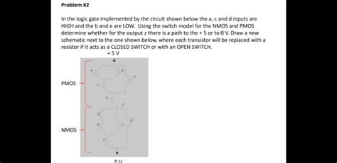 solved problem 112 in the logic gate implemented by the