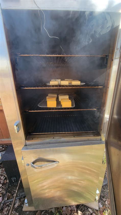 First Attempt At Cold Smoked Cheese R Smoking