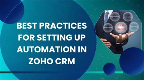 ppt best practices for setting up automation in zoho crm powerpoint