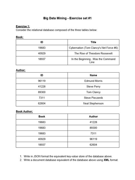 Bdm Es1 Pdf Computer Programming Computer Data