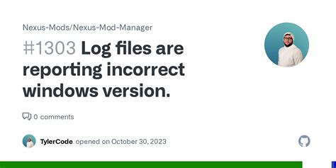 Log Files Are Reporting Incorrect Windows Version · Issue 1303