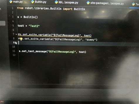 Global Variable Robot Framework Robot Framework