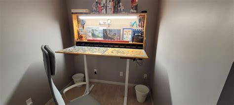 Built A Sit Stand Workbench For My Father In Law Its On My List To Make One For Myself Someday