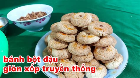 Bánh Bột đậu Giòn Xốp Chia Sẻ Cách Làm Bánh Bột đậu Songnuocmientay