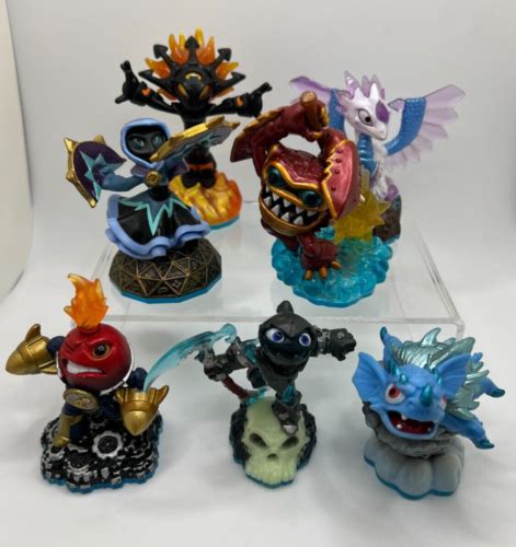 Skylanders Swap Force Lightcore Figures Bundle Wham Shell Flashwing