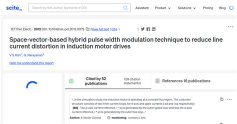 space vector based hybrid pulse width modulation technique to reduce