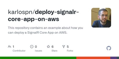 Github Karlospndeploy Signalr Core App On Aws This Repository